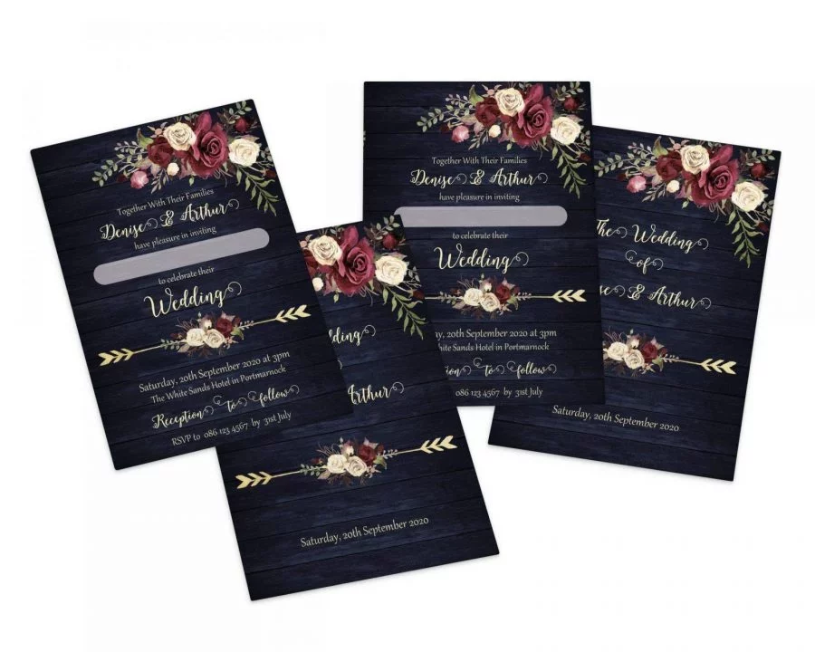 Wedding Invitations – Baldoyle Print